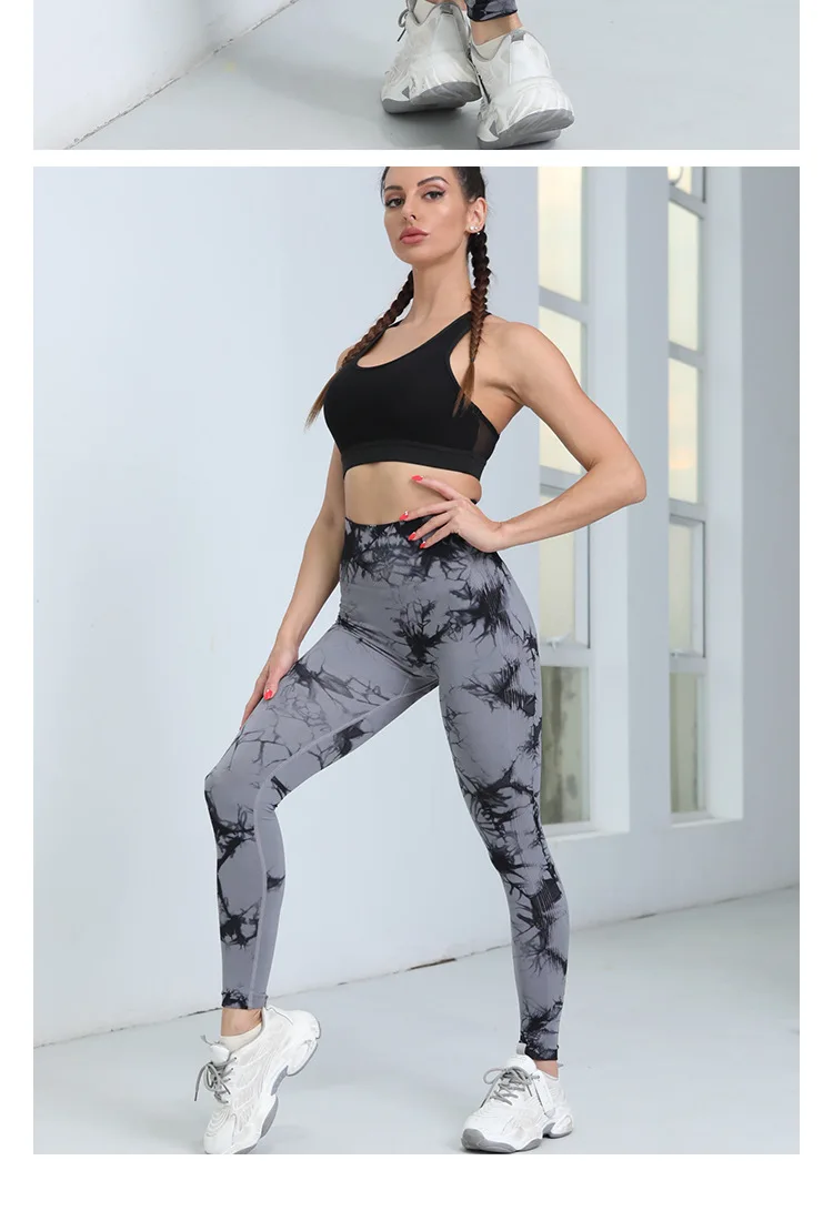 Collant de Fitness Push UP sans couture pour femmes - Yellow[A964 ...
