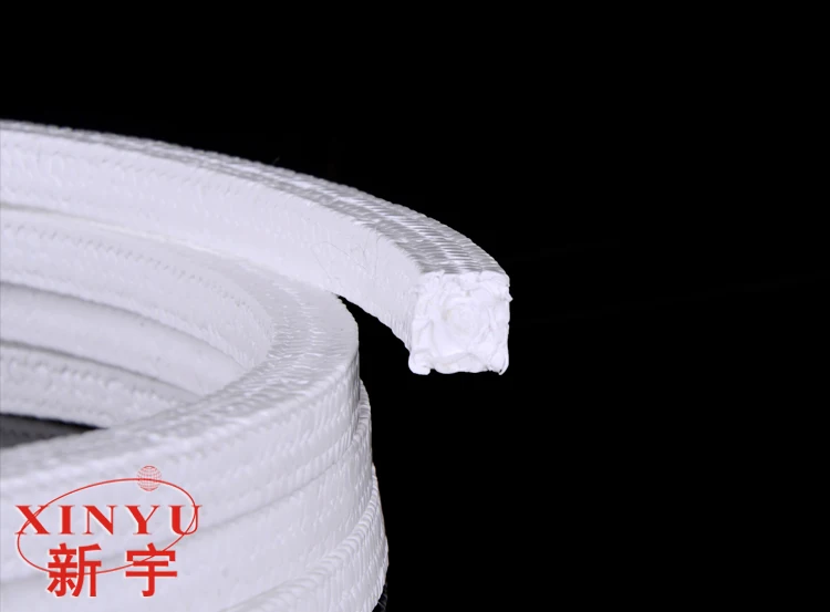 Hot sale pure Non-Oil Braided PTFE Gland Packing, PTFE Packing/stuffing ...