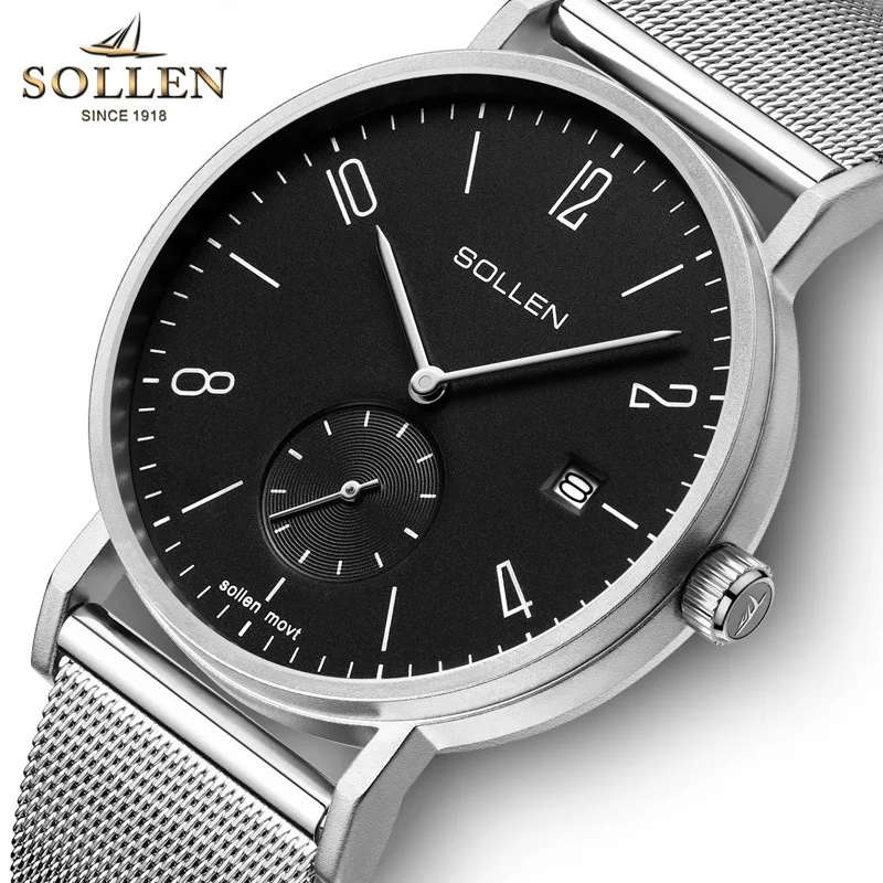 8mm-Thickness-Watch-Man-SOLLEN-Minimalism-Quartz-Watch-Man-Date ...
