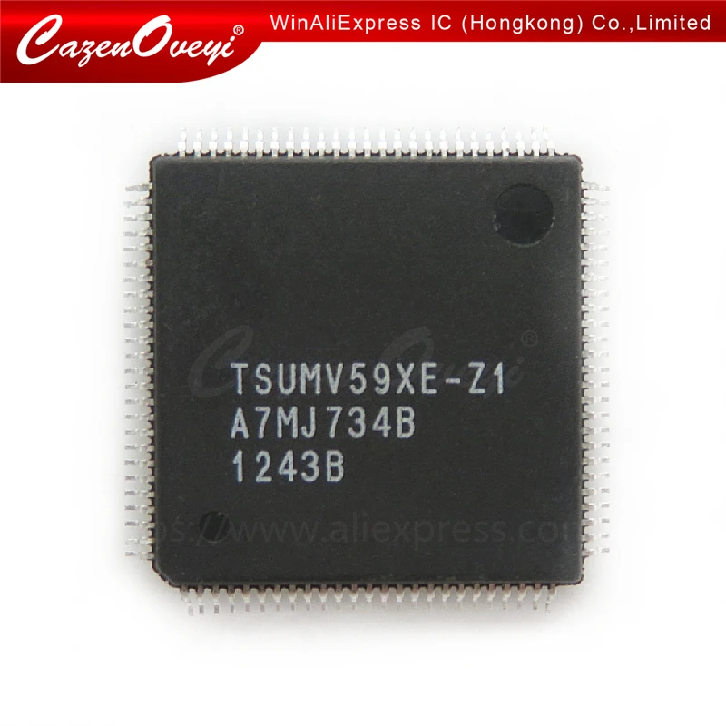 1 unids/lote TSUMV59XE TSUMV59XE Z1 QFP 100 en Stock|chip|lcd - AliExpress