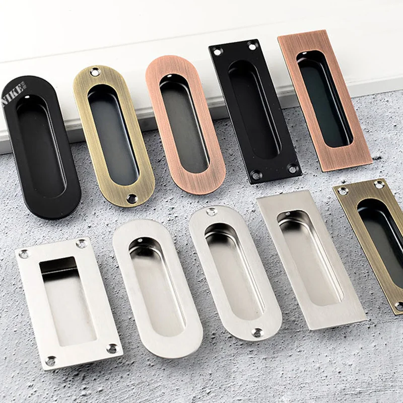 304-Stainless-Steel-Dark-Handle-Sliding-Door-Sliding-Door-Knob-embedded ...