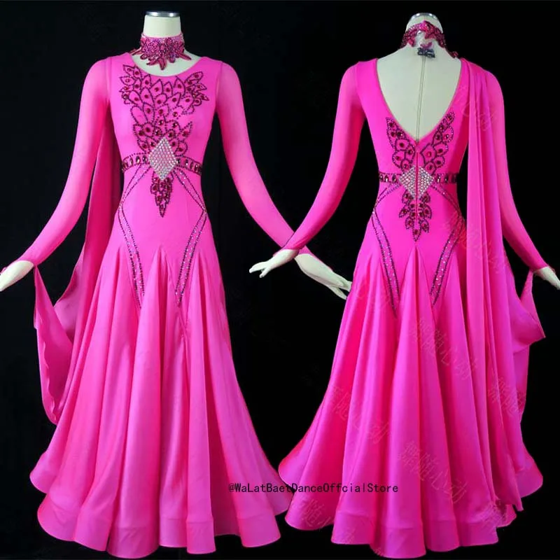 New-Costumes-Ballroom-Dance-Dress-for-Women-Competition-Dresses ...