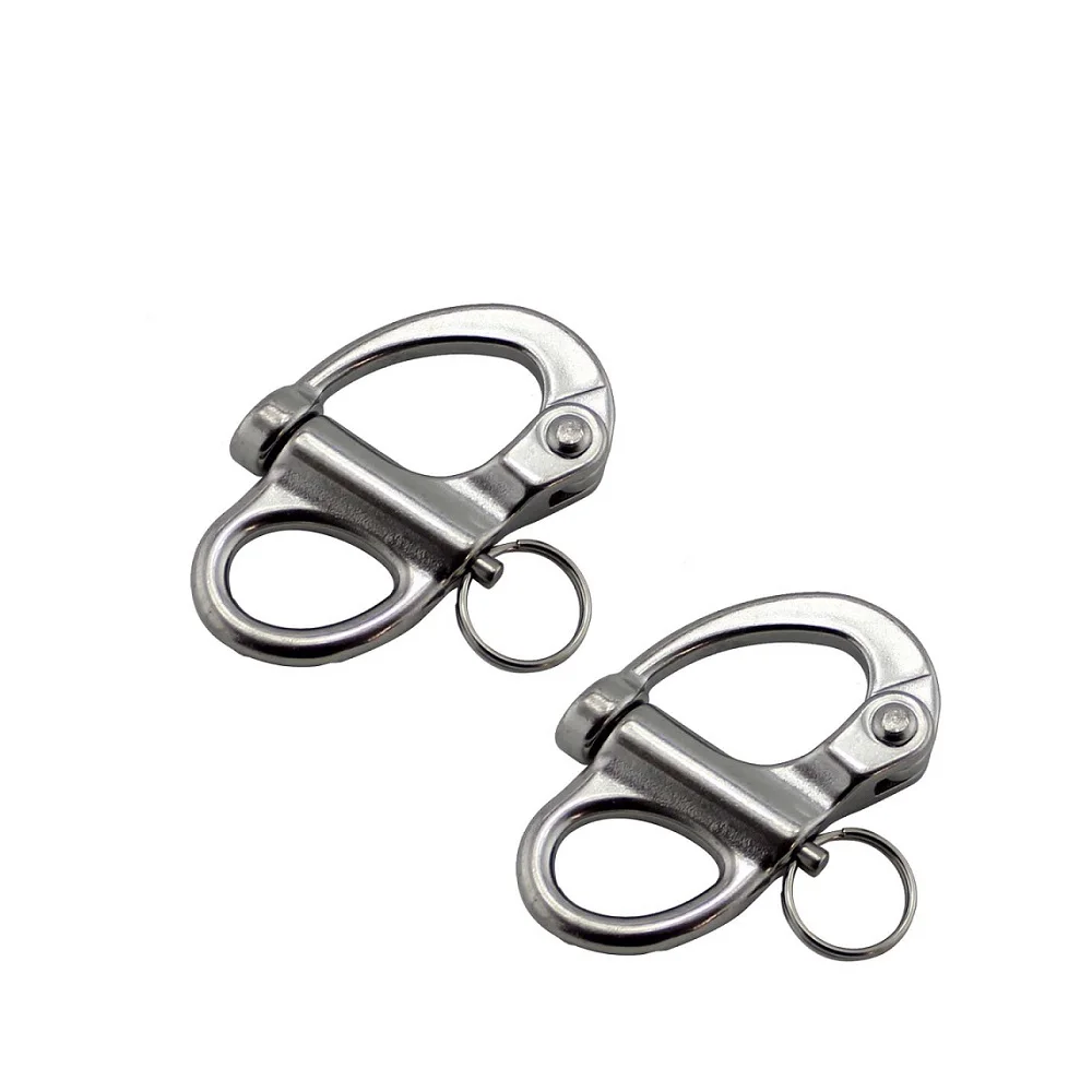 2PCS-Stainless-Steel-316-Quick-Release-Spring-Snap-Shackle-35mm-52mm ...