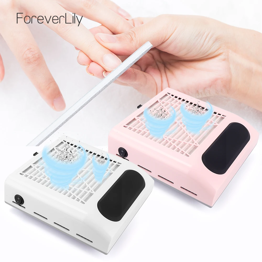 80W-Nail-Dust-Suction-Dust-Collector-Fan-Vacuum-Cleaner-Manicure ...