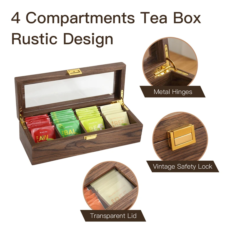 Wooden Tea Box Design