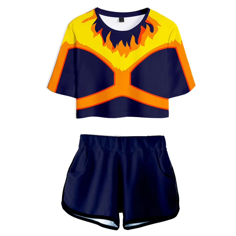 Anime My Hero Academia Endeavour Cosplay Costume - AllCosplay.com