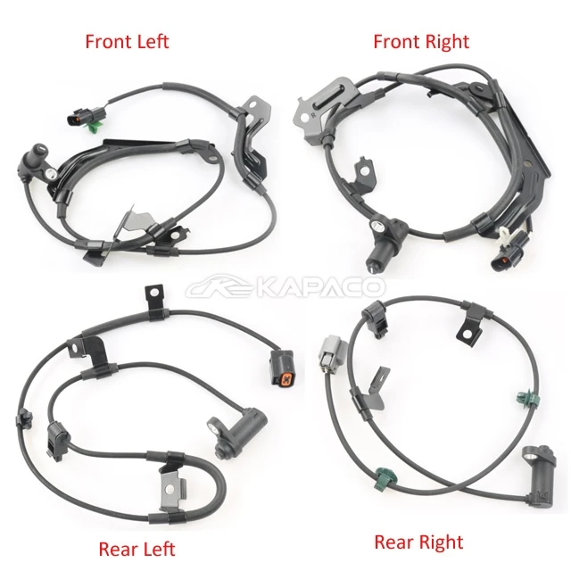 4pcs/2/1pcs Abs Sensor Wheel Speed Mn102573 74 Mn102577 78 For ...