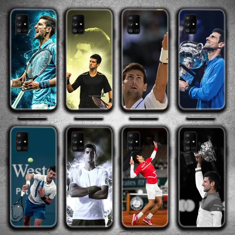 Tennis Superstar Novak Djokovic Phone Case For Samsung Galaxy A52 A21S ...