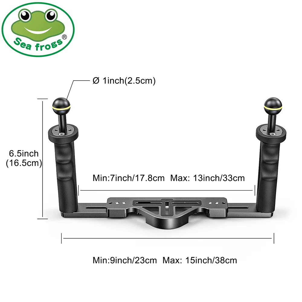Diving-Camera-housing-Handle-Tray-Set-Flex-Arm-Bracket-Handheld ...