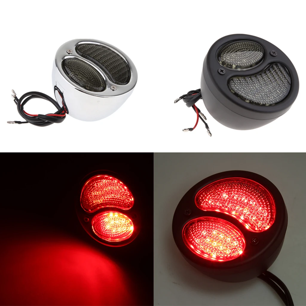 Feu arrière LED intégré pour motos Yamaha et Honda, clignotant ...