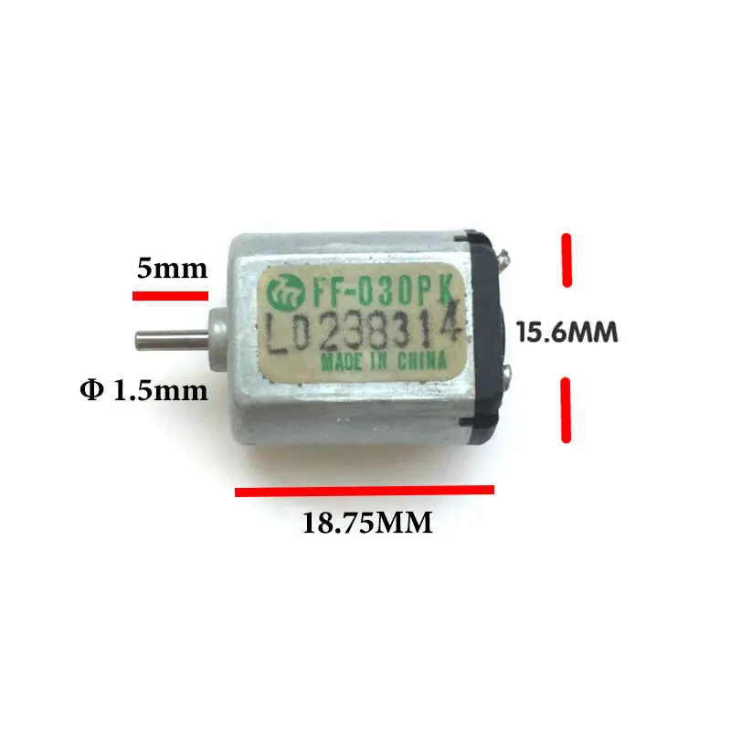 Mabuchi FF 030PK Motor DC 3V 6V Micro 030 DC Motor voor Elektronische Deurslot Auto|DC Motor ...