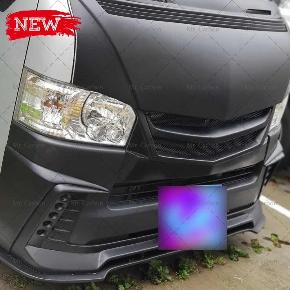 SAD-FRP-BUMPER-GRILLS-FOR-HIACE-200-2014-2018-CARBON-FIBER-GLASS-FRONT ...
