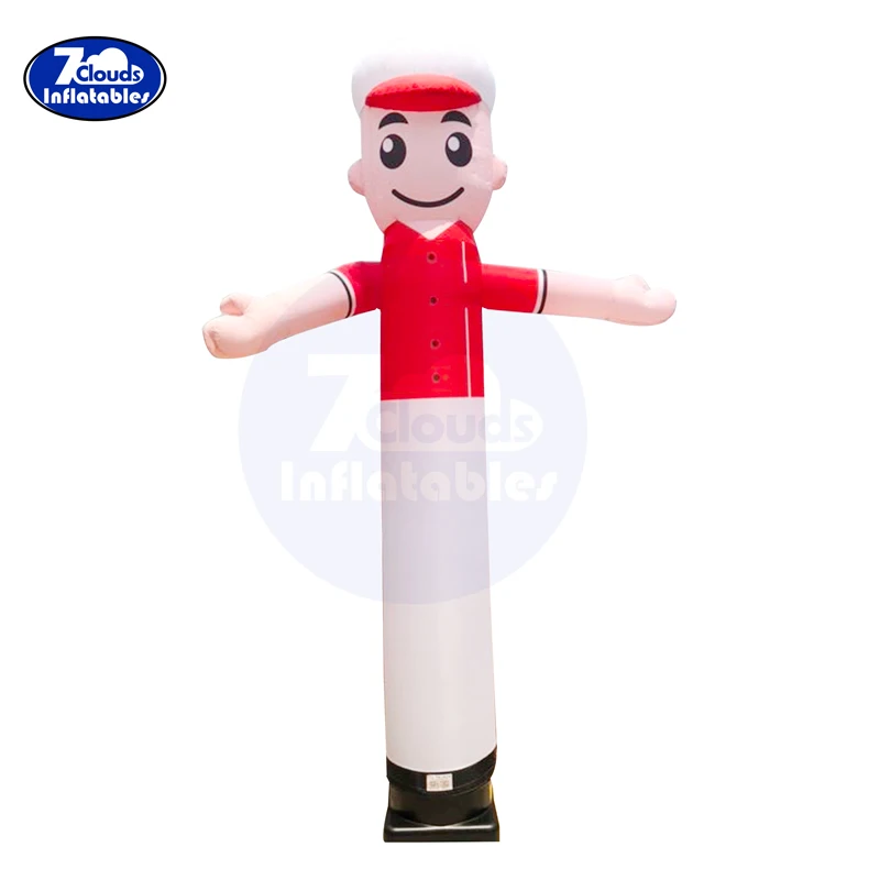 Tubo inflable de bailarina de aire para hombre, tienda de lavado de ...