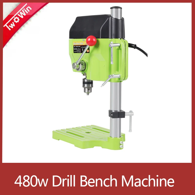 480w 220v Bg-5166a Mini Drill Press Bench Small Drill Machine Drilling ...