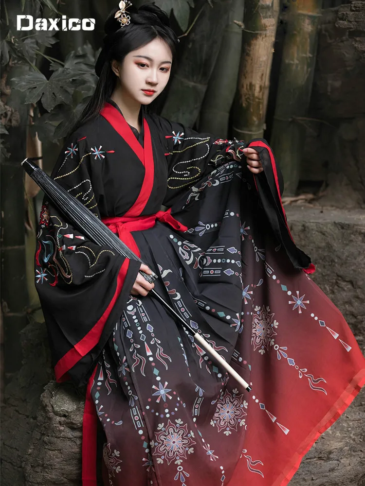 Traditional Hanfu Woman Chinese Ancient Han Dynasty Princess Costume ...