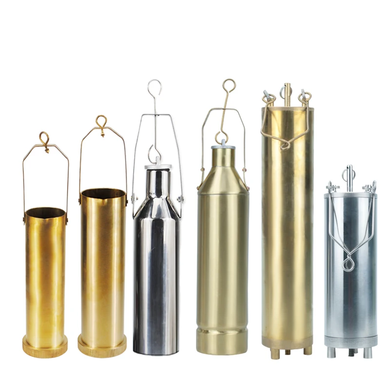 1000/500/300ml Copper Sampling Barrel Bottom Sampler Stainless Steel ...