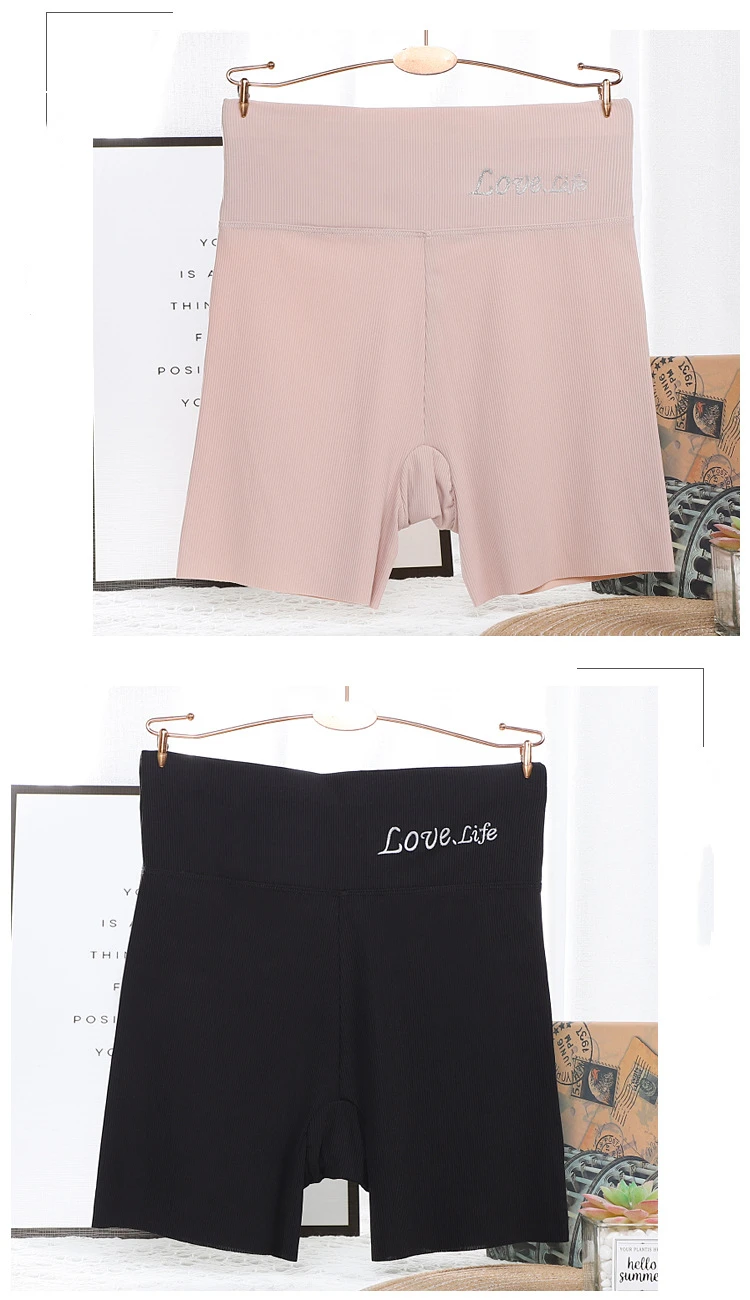 Sous-vêtement,Boxer d'été grande taille en soie glacée pour femmes ...