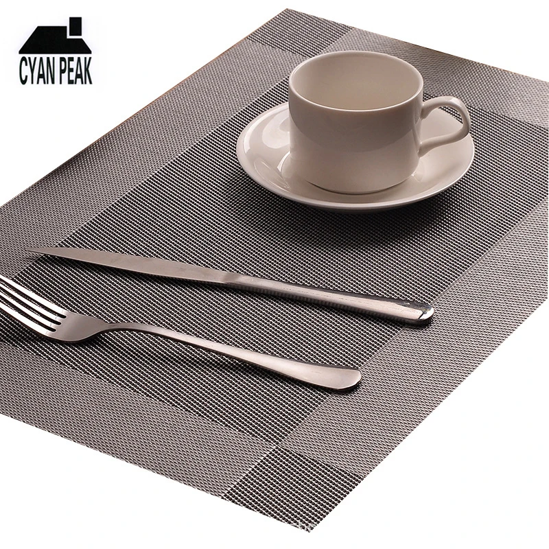 Pvc-Dining-Table-Placemat-Tableware-Pad-Coaster-Table-Cup-Mat ...