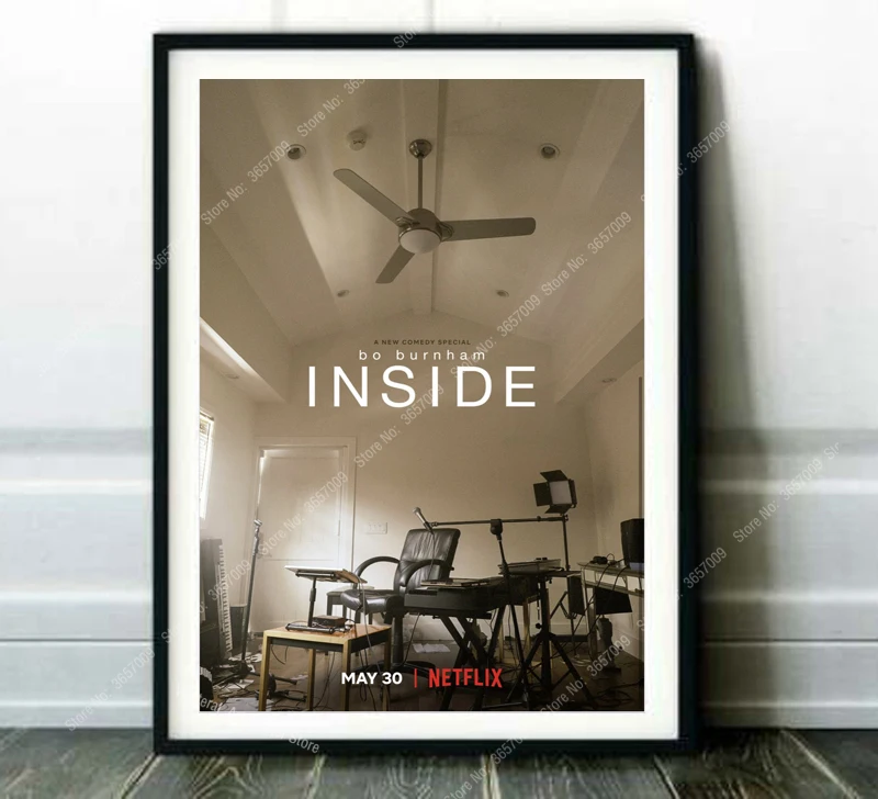 Digital Prints Prints Bo Burnham Inside 2021 Canvas MOVIE Poster Art ...