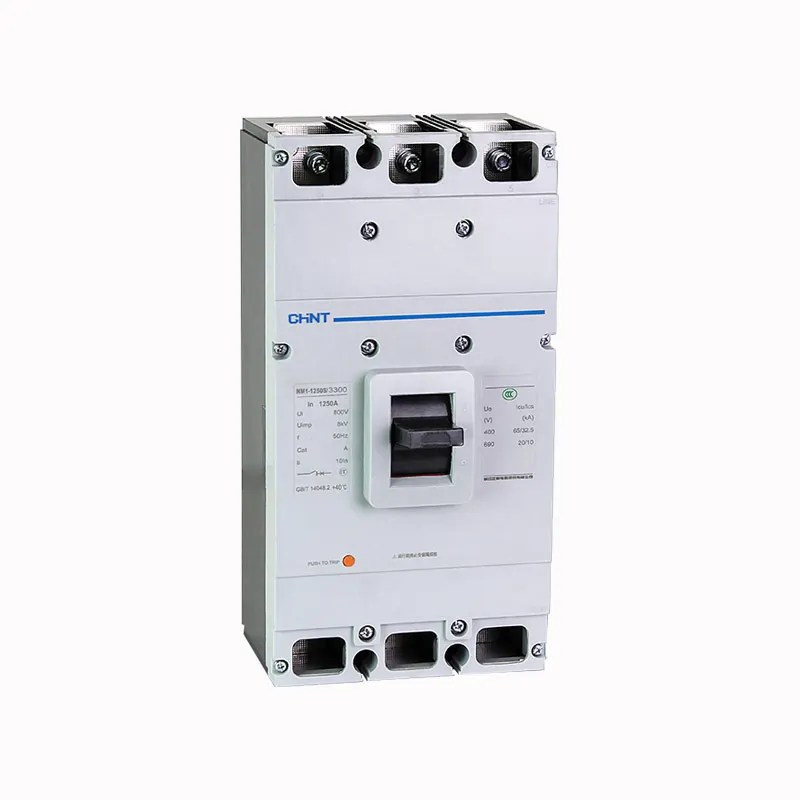 Original CHNT CHINT NM1-1250S/3300 1250A/1000A 3P MCCB Molded Case ...