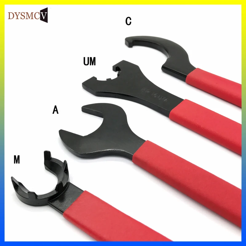 ER Collet M type Wrench ER11M ER16M ER20M CNC strainer wrench for ER ...