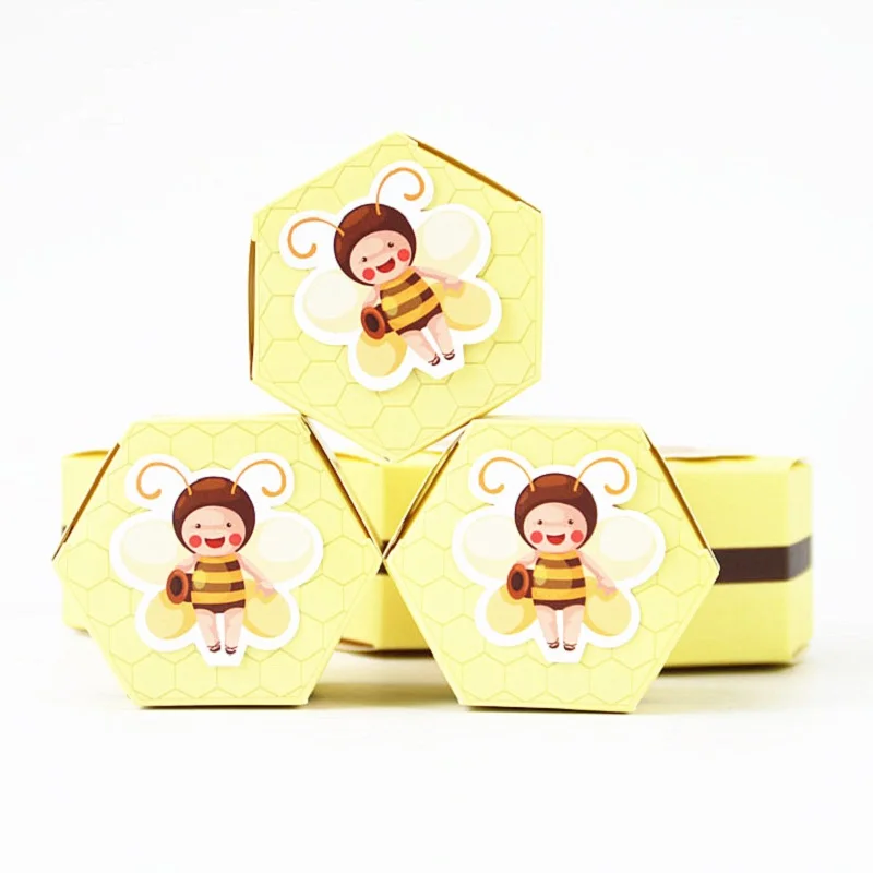 10pcs-Kraft-Paper-Bee-Candy-Gift-Box-Gifts-Bags-Party-Favors-For-Guests ...