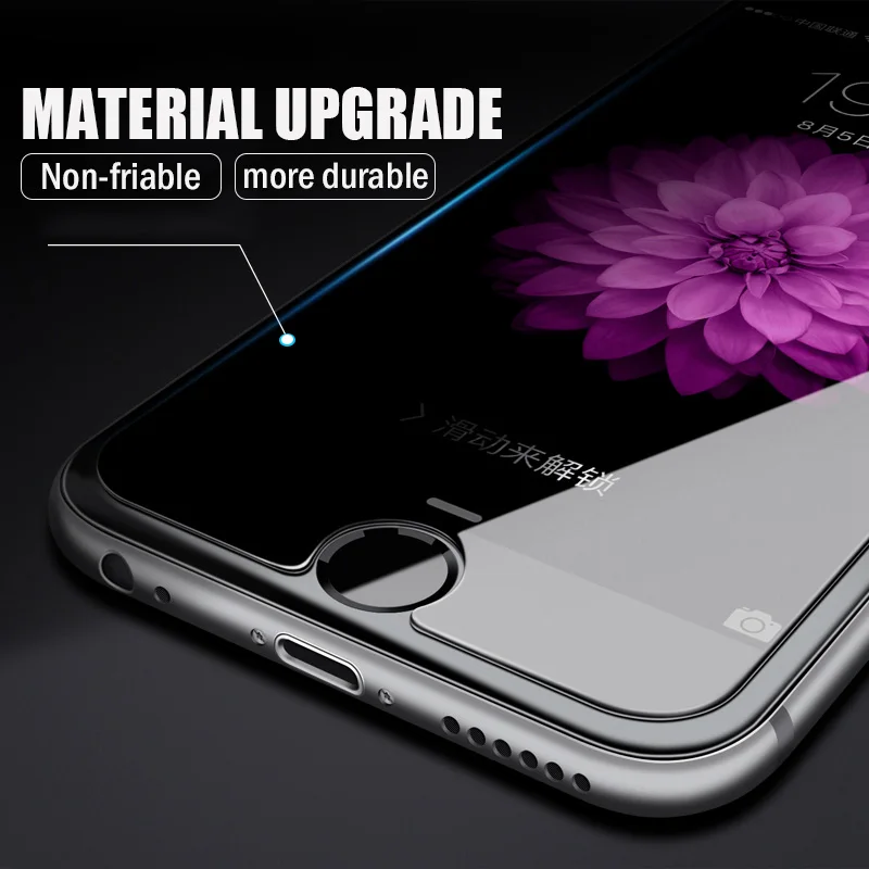 4 шт 9H закаленное стекло для iPhone 11 Pro X XR XS MAX 7 6 8 Защитная пленка для экрана для ...