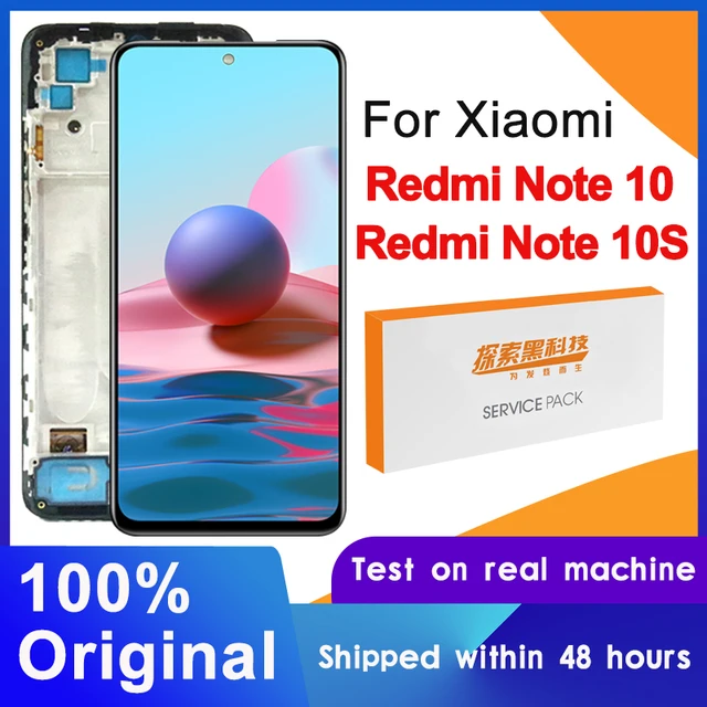Original 6.43" Super AMOLED Display For Xiaomi Redmi Note 10 M2101K7AI ...
