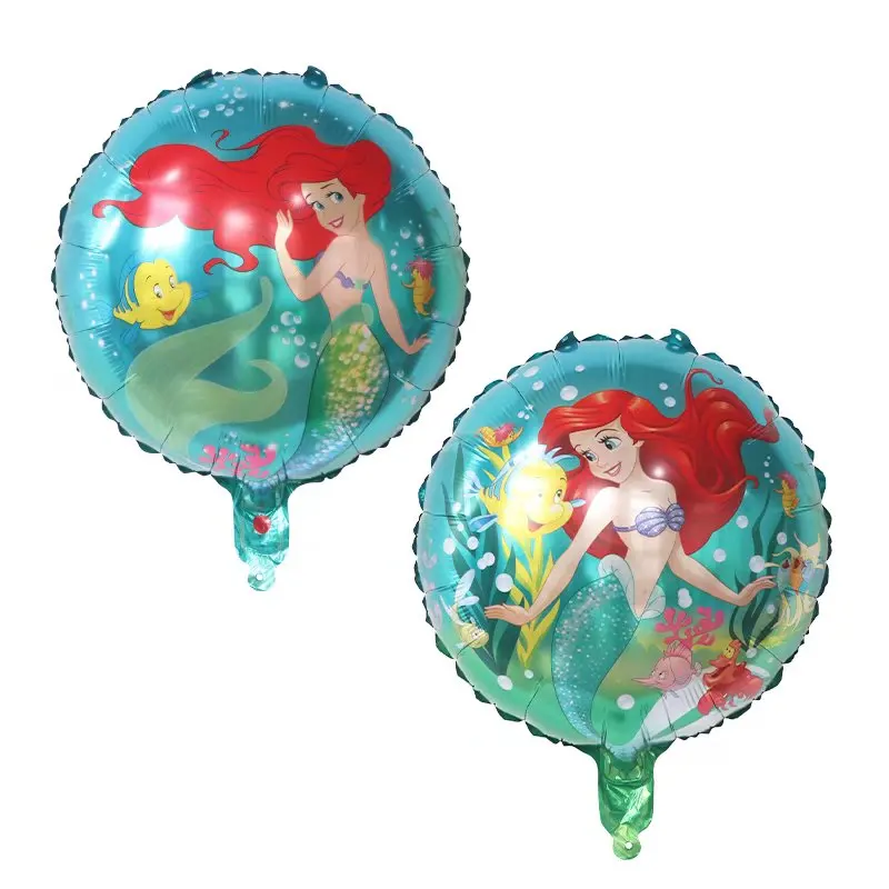 Balloons Helium Little Mermaid Party | Mermaid Party Supplies Balloons ...