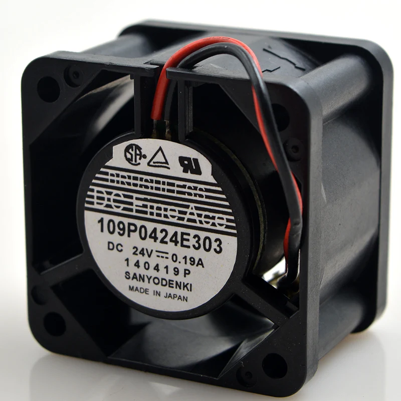 Original 4028 24V 0.19A 109P0424E303 4cm gale volume inverter fan - Onestopfan.com