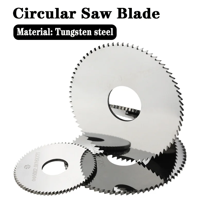 Tungsten Steel Milling Blade Solid Carbide Circular Saw Blade Blade ...