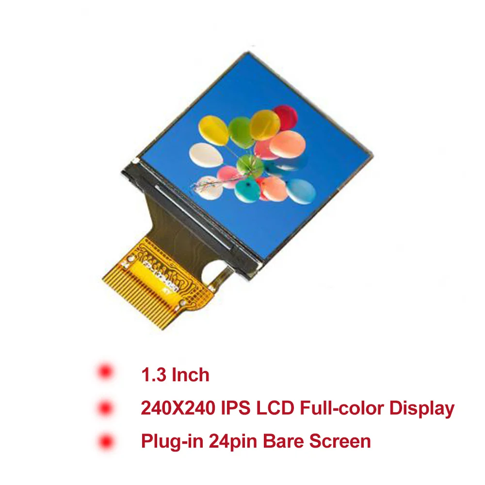 1-3-Inch-240X240-IPS-LCD-Full-Color-Display-Plug-in-24-Pin-Bare-Screen ...