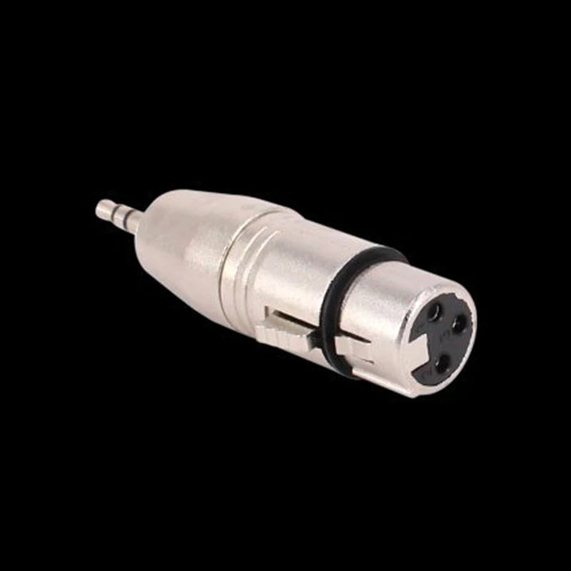 3-5mm-Male-To-Female-XLR-Microphone-Capacitance-Bus-Adapter-3-5-SP-for ...