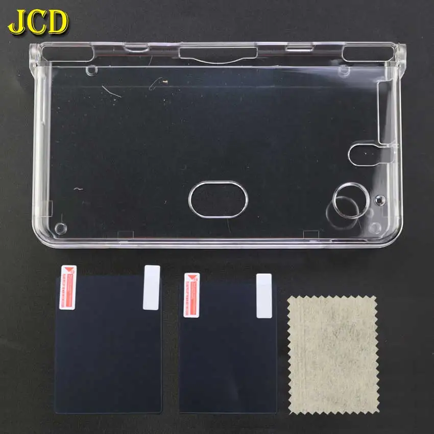 For-DSI-NDSi-XL-LL-Game-Console-Plastic-Hard-Clear-Crystal-Protective ...