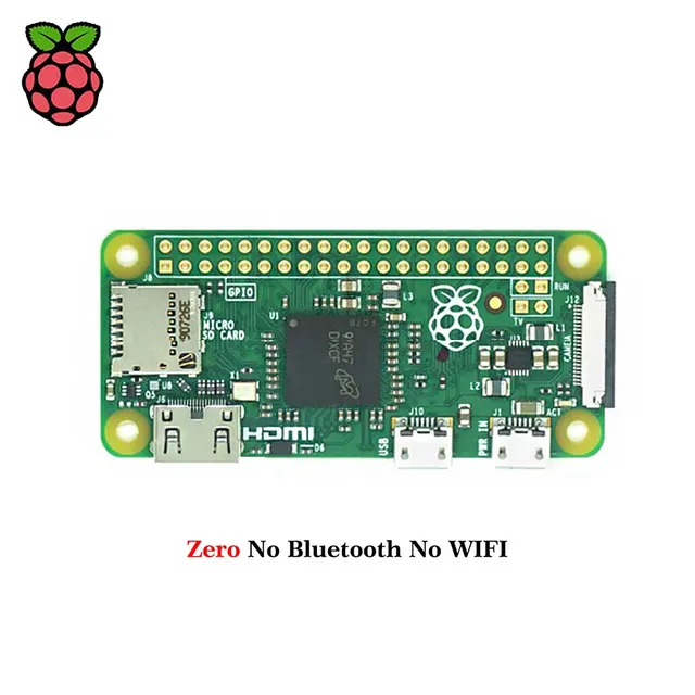 Raspberry Pi ZERO/ ZERO W/ZERO WH, placa WIFI con bluetooth, CPU de 1GHz, 512MB de RAM, versión ...