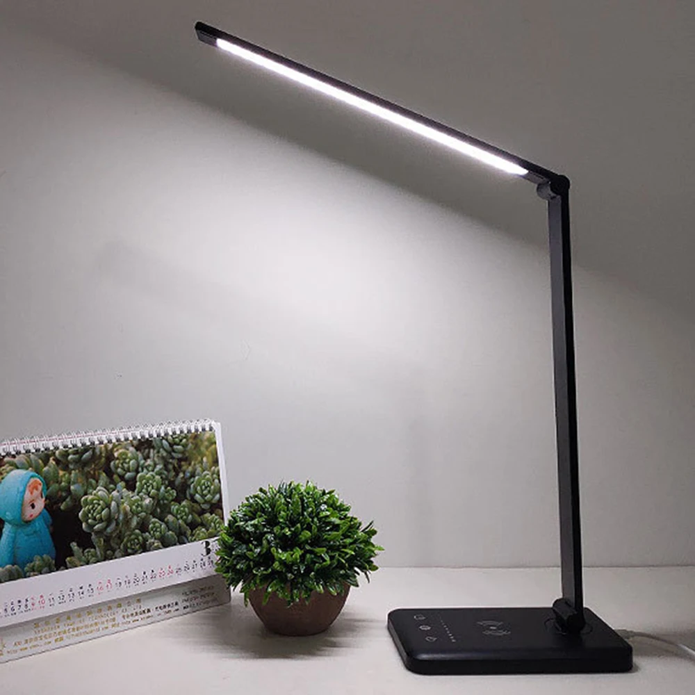 52pcs 2835 LED Desk Lamp Foldable Dimmable Rotatable Eye Care LED Touch ...