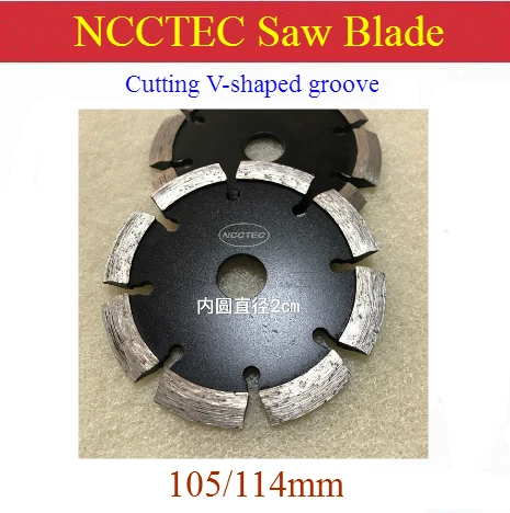 4'' 4.5'' Diamond V-shaped "v" Concrete Cutting Groove Tuck Pointing ...