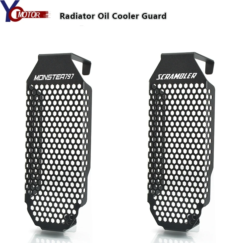 Aluminium Alloy Radiator Guard Motorcycle Oil Cooler Guard - Aluminum ...