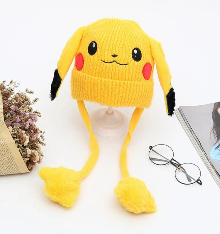 Pokemon Pikachu Anime Cosplay Cap - KawaiiMerch.com