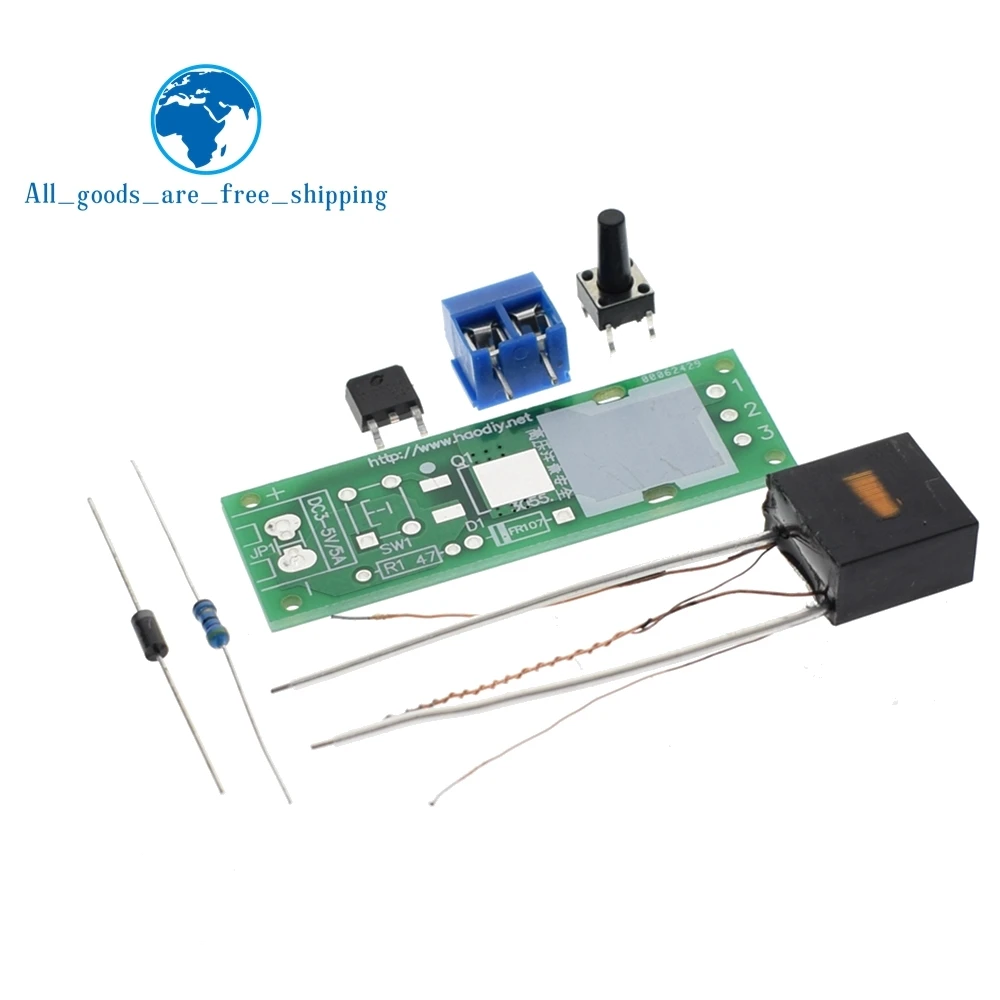 HV-1 High Voltage Generator Arc Ignition DIY Kit Arc Generator Arc ...