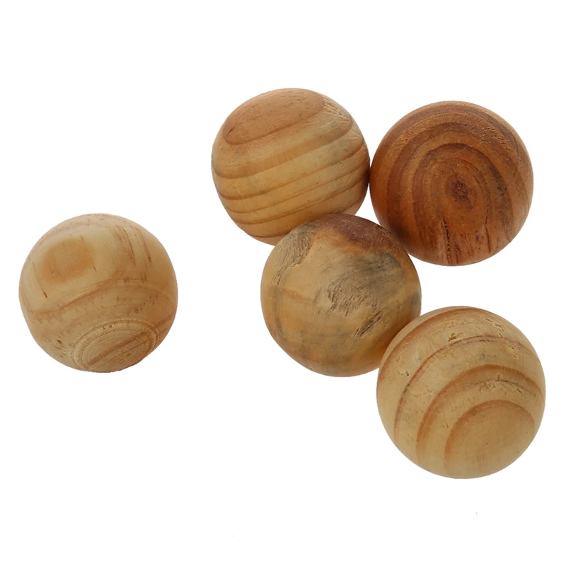 Natural Insect Repellent Moth proofing Camphor Wood Ball 5 Pcs|Moth ...