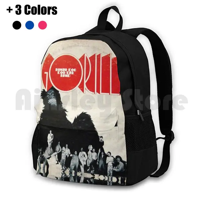 Bonzo Dog Doo Dah Band 고릴라 야외 하이킹 배낭 방수 캠핑 여행