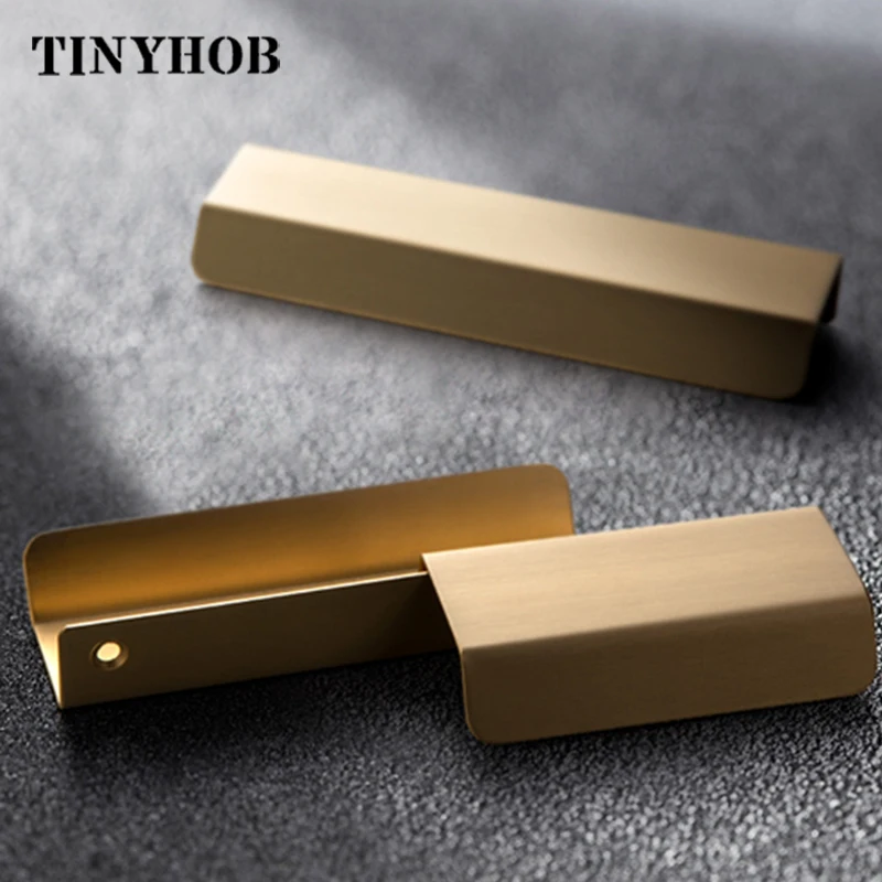 Brass Hidden Handle Tatami Handles Rotating Platform Invisible Handle ...
