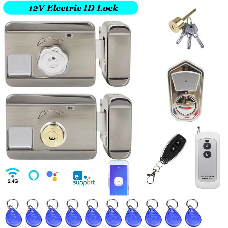 Electric Lock Door Intercom | Electric Door Lock Remote | Door Access ...