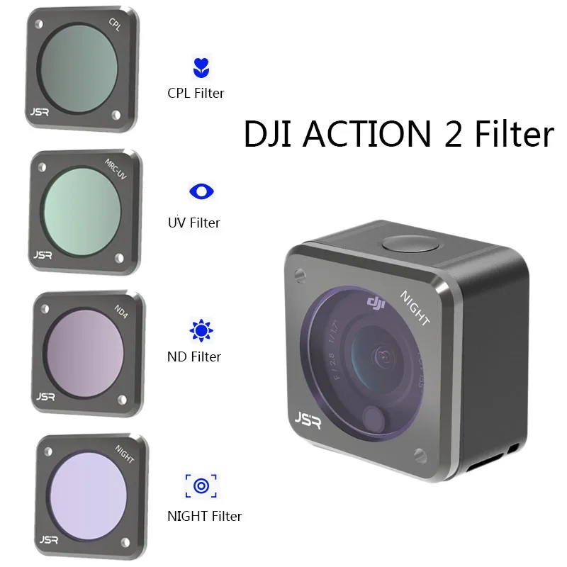 Action-2-Filter-UV-CPL-ND-NDPL-NIGHT-STAR-Macro-10X-Optical-Glass-Lens ...
