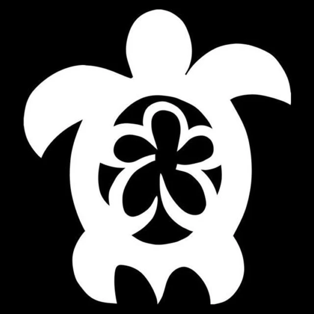Hawaiian Turtle Decals