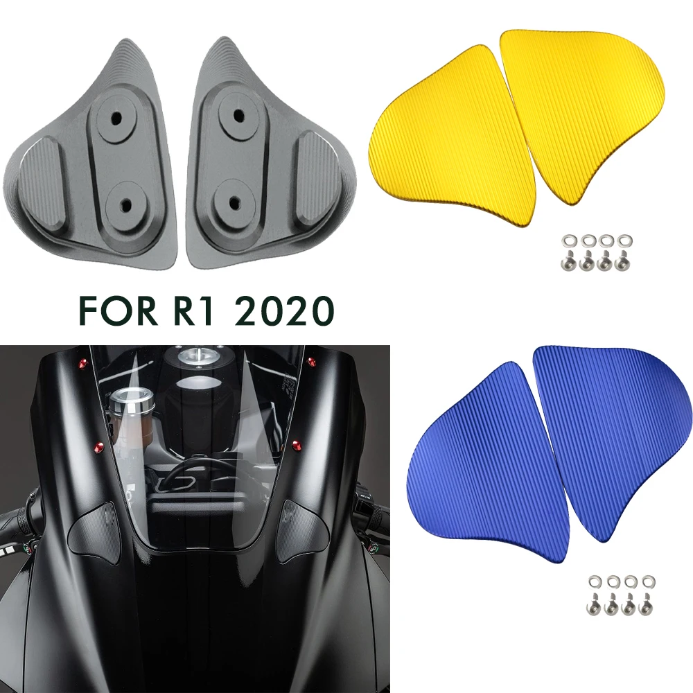 R1 2020 Motorcycle Rearview Mirror Seat Decorative Cover Mirror Base ...