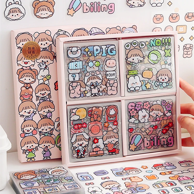 Paper, Party & Kids Craft Supplies & Tools Same sticker Pet sticker set ...