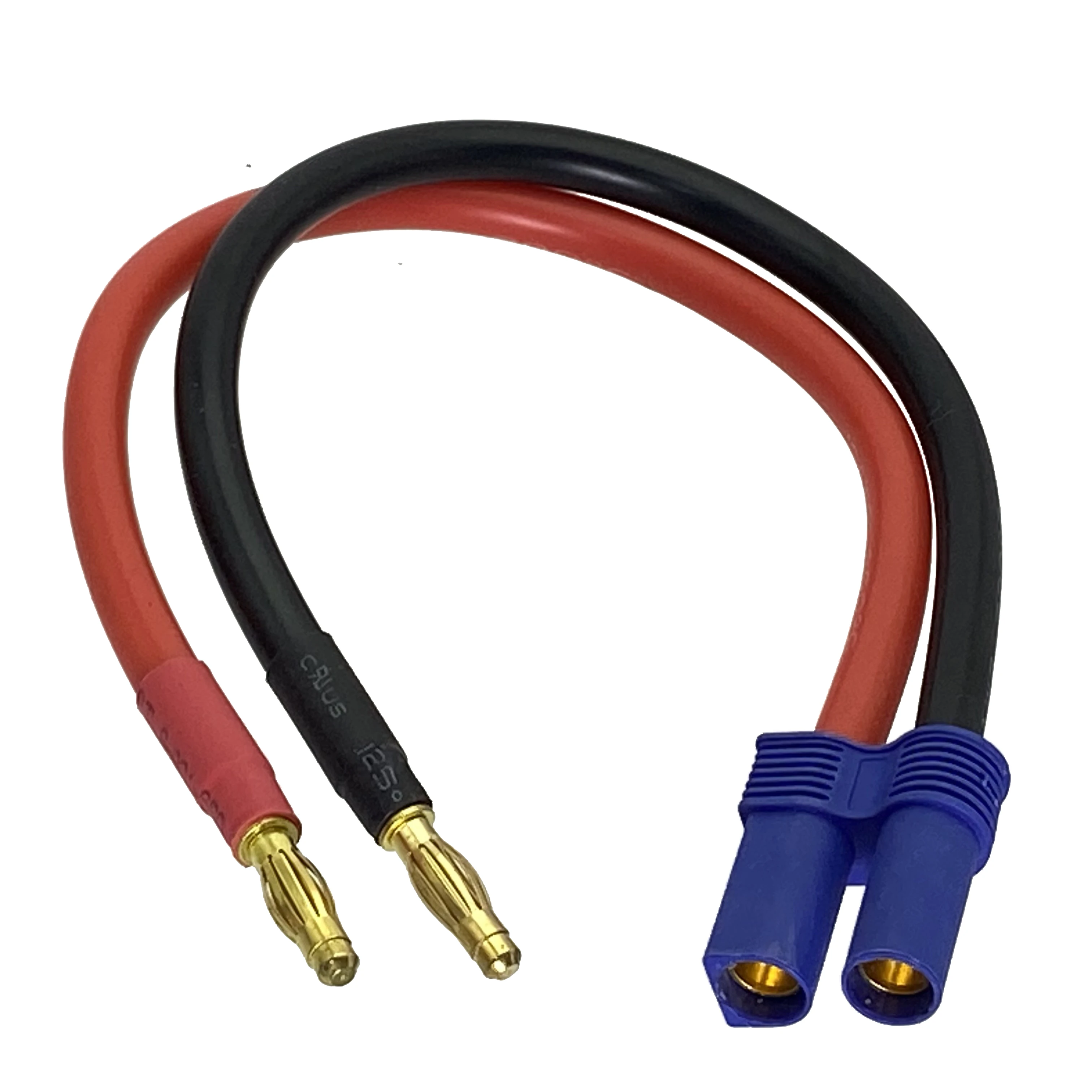 Icharger308 406 충전기용 EC5 암에서 4mm 바나나 플러그, 10AWG, 20cm 와이어, 1pce|ec5 female|4 wireec5 plug ...