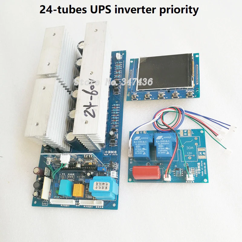 Pure Sine Wave Power Frequency Inverter Board 24V -72V UPS automatic ...